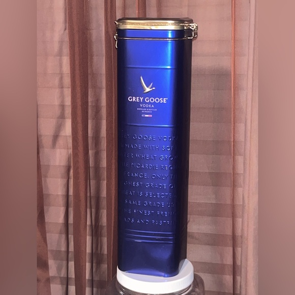 Accents | Grey Goose Blue Vodka Tin | Poshmark